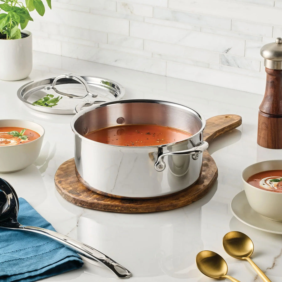 Hestan ProBond Luxe Stainless Steel Soup Pot & Steamer Set - 3-quart ...