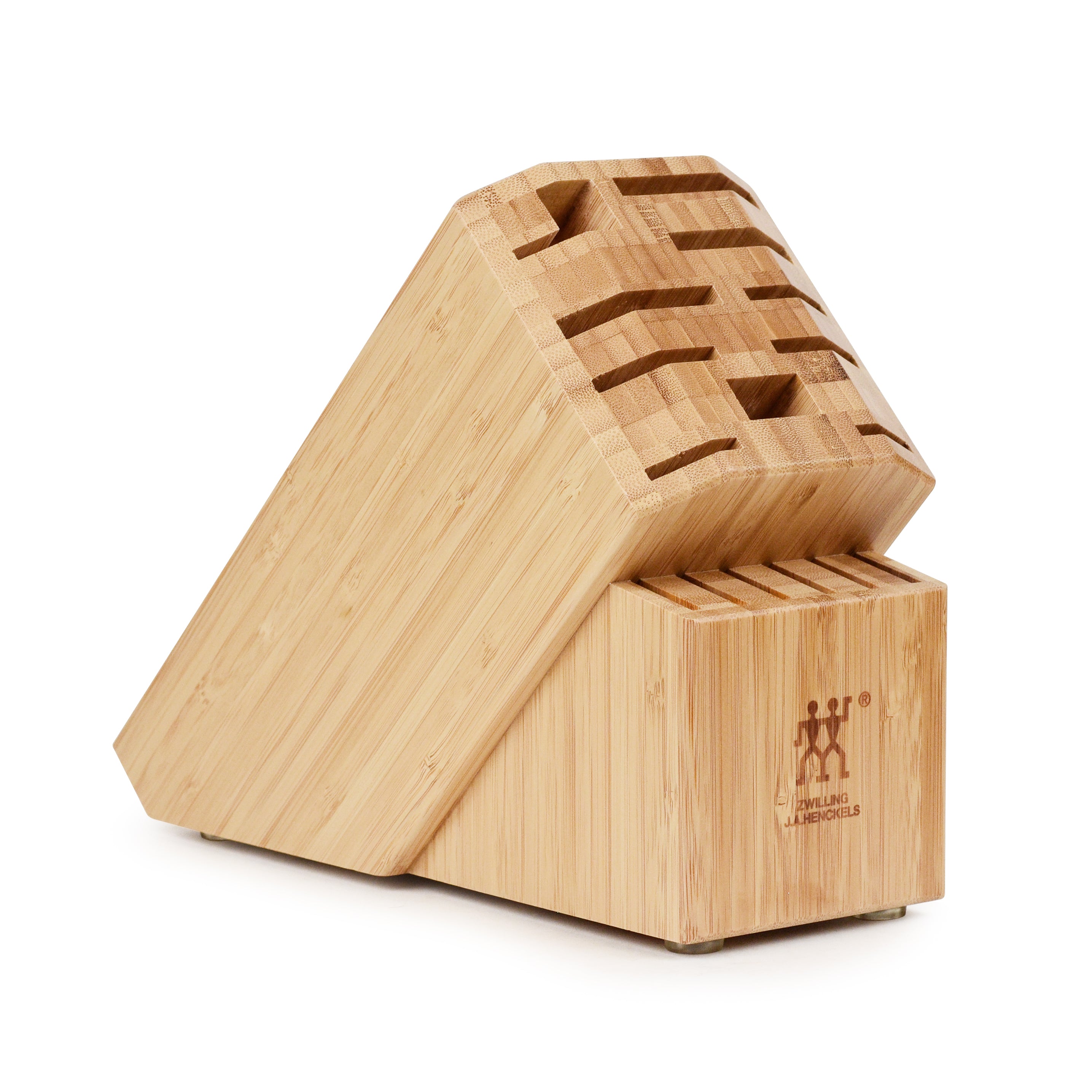 Zwilling Pro 16 Slot Knife Block - Bamboo Knife Block – Cutlery and More