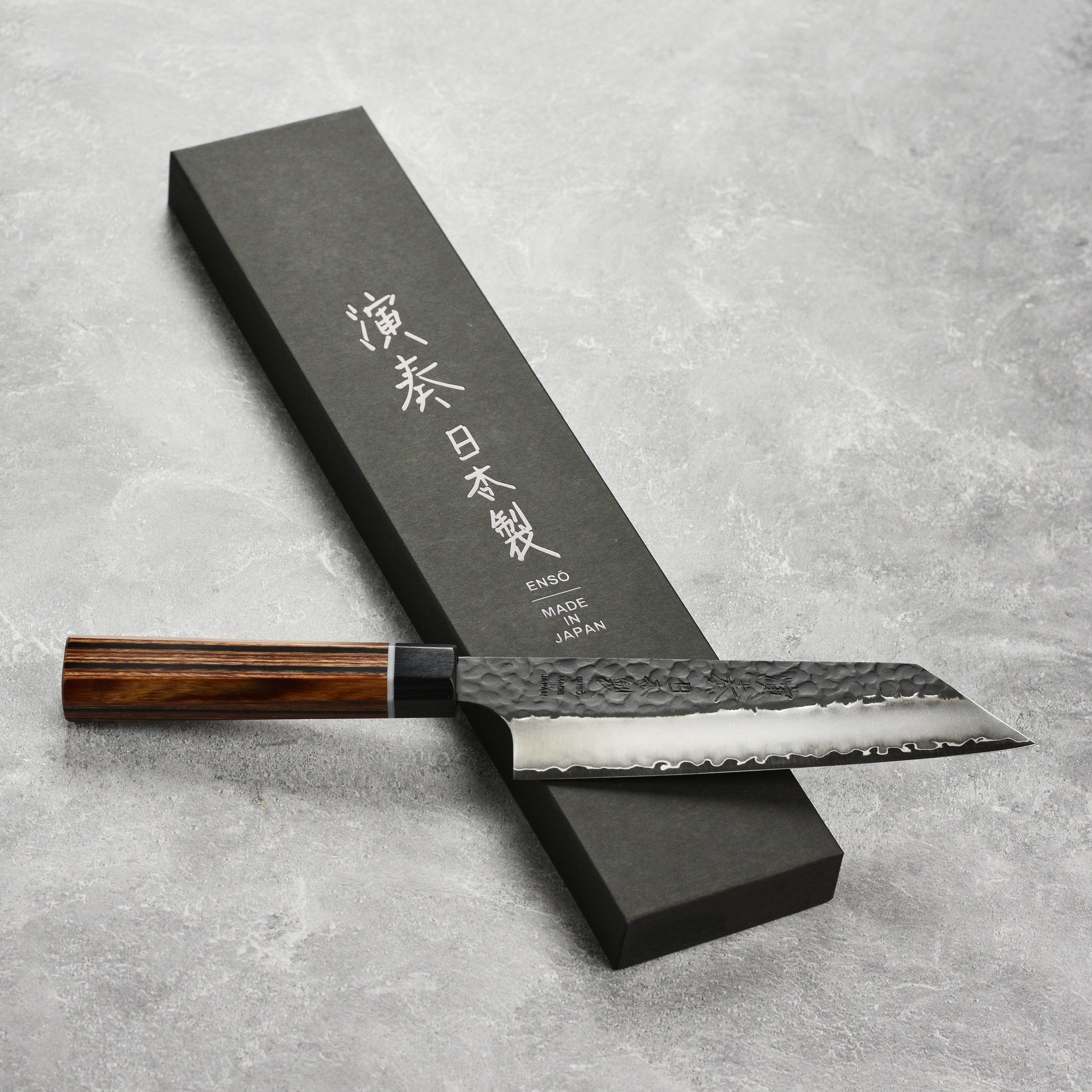 Enso Hachi SG2 Bunka Knife, 6.5" Powder Stainless Steel Blade, Made in ...