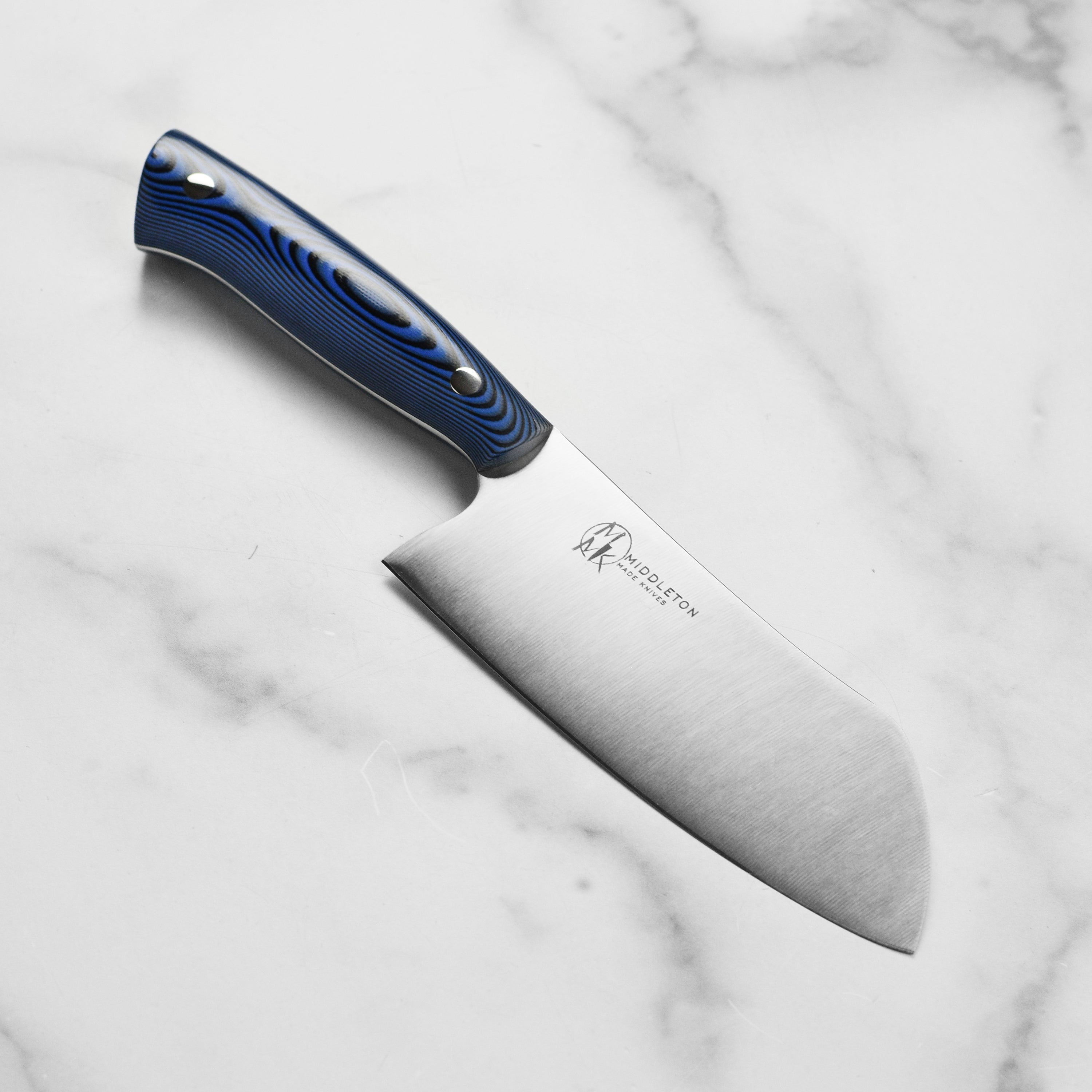 Middleton Made Knives Echo Santoku Knife, Made in USA, 6" AEB-L ...
