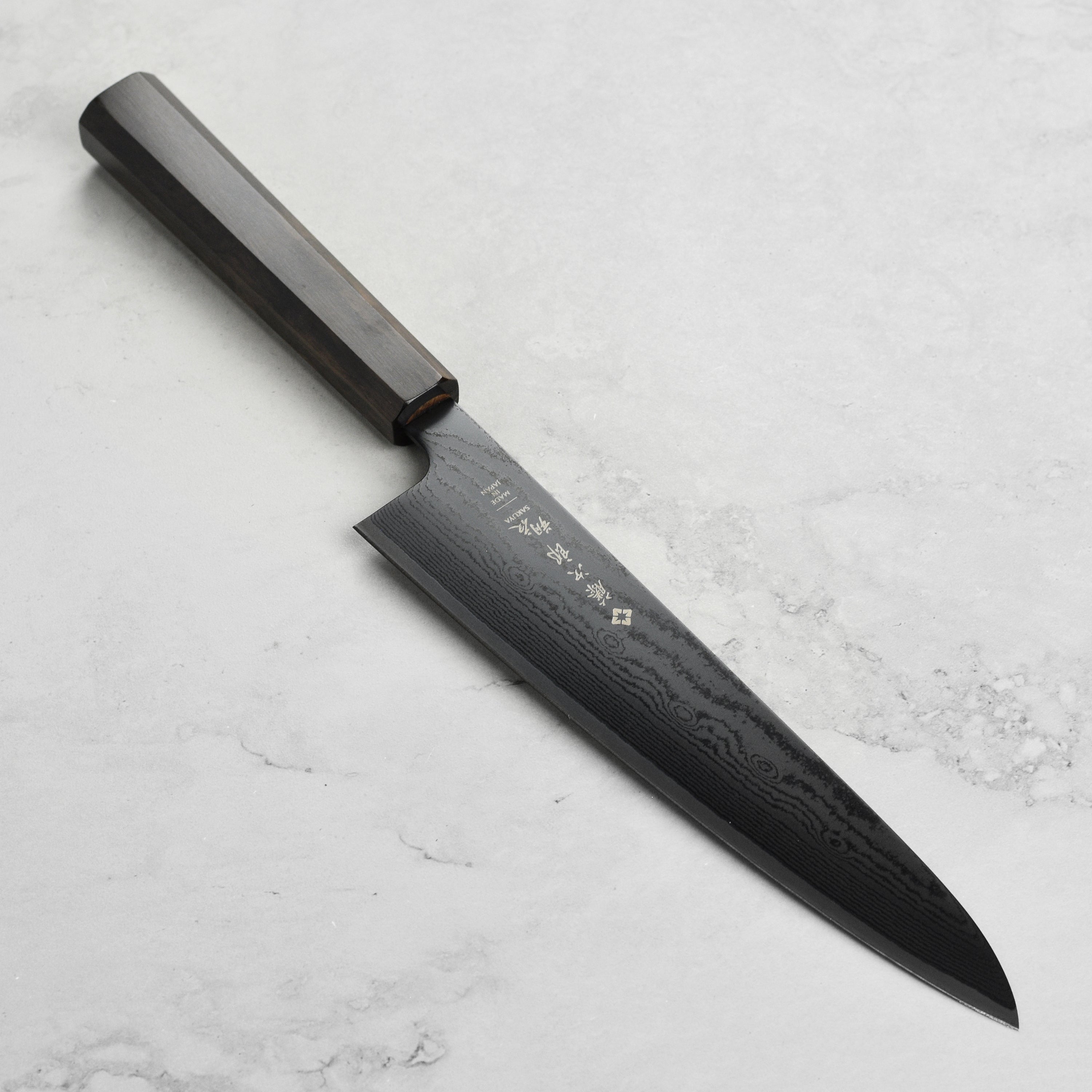 Tojiro Sakuya Black Damascus 8.25" Chef's Knife – Cutlery and More