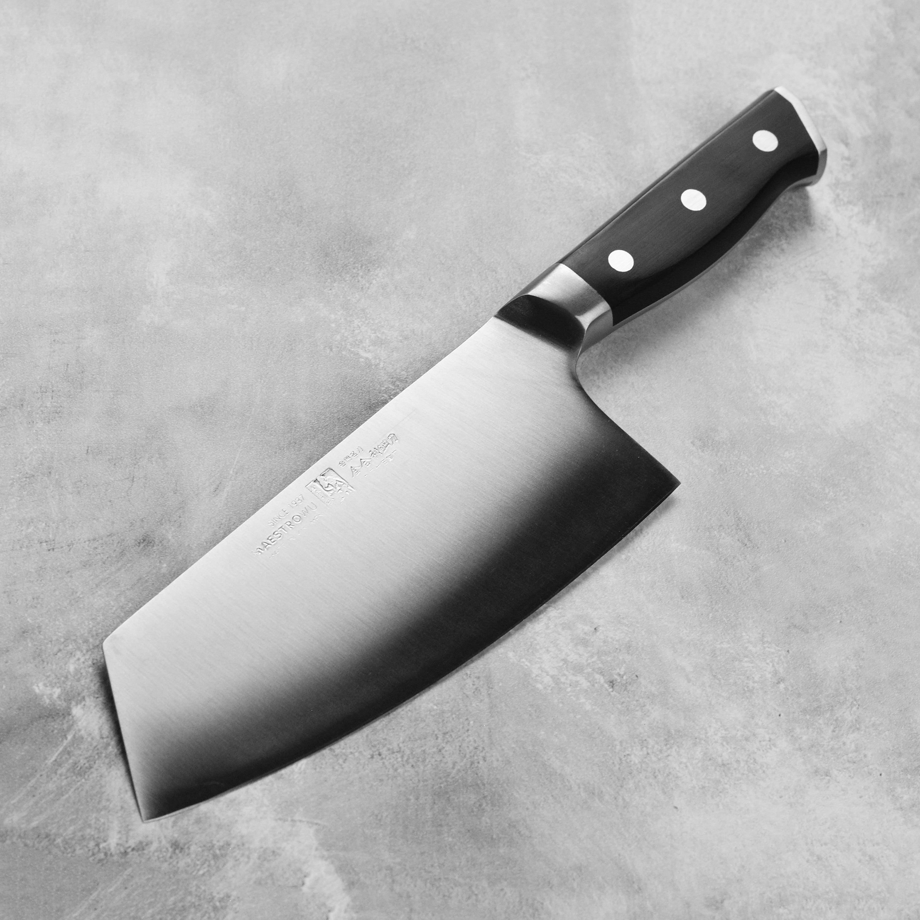 Maestro Wu 7" Cai Dao Chinese Chef's Knife, Stainless Steel Chinese ...