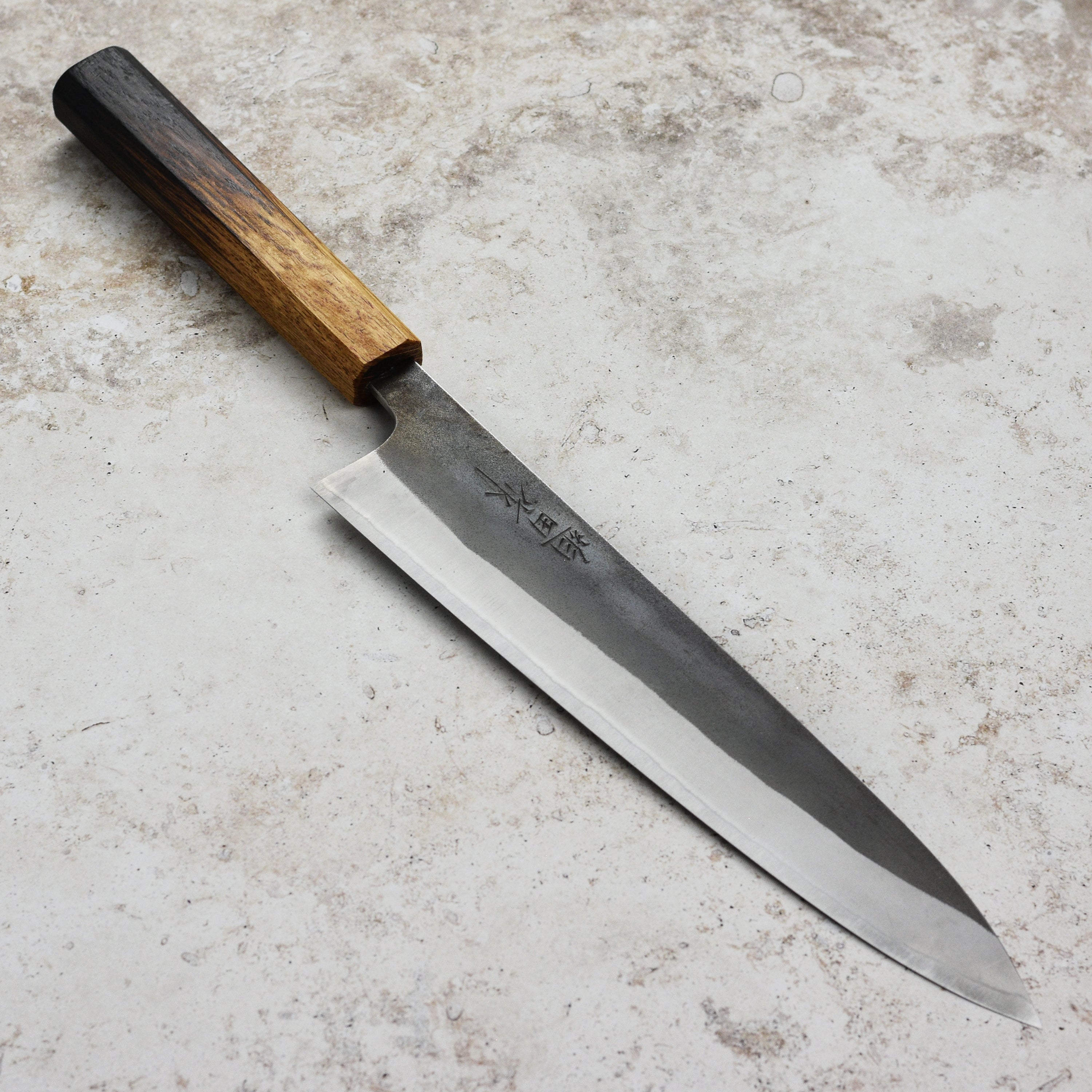 Sakoda Shirogami White #2 240mm Gyuto Japanese Chef's Knife, Hand ...