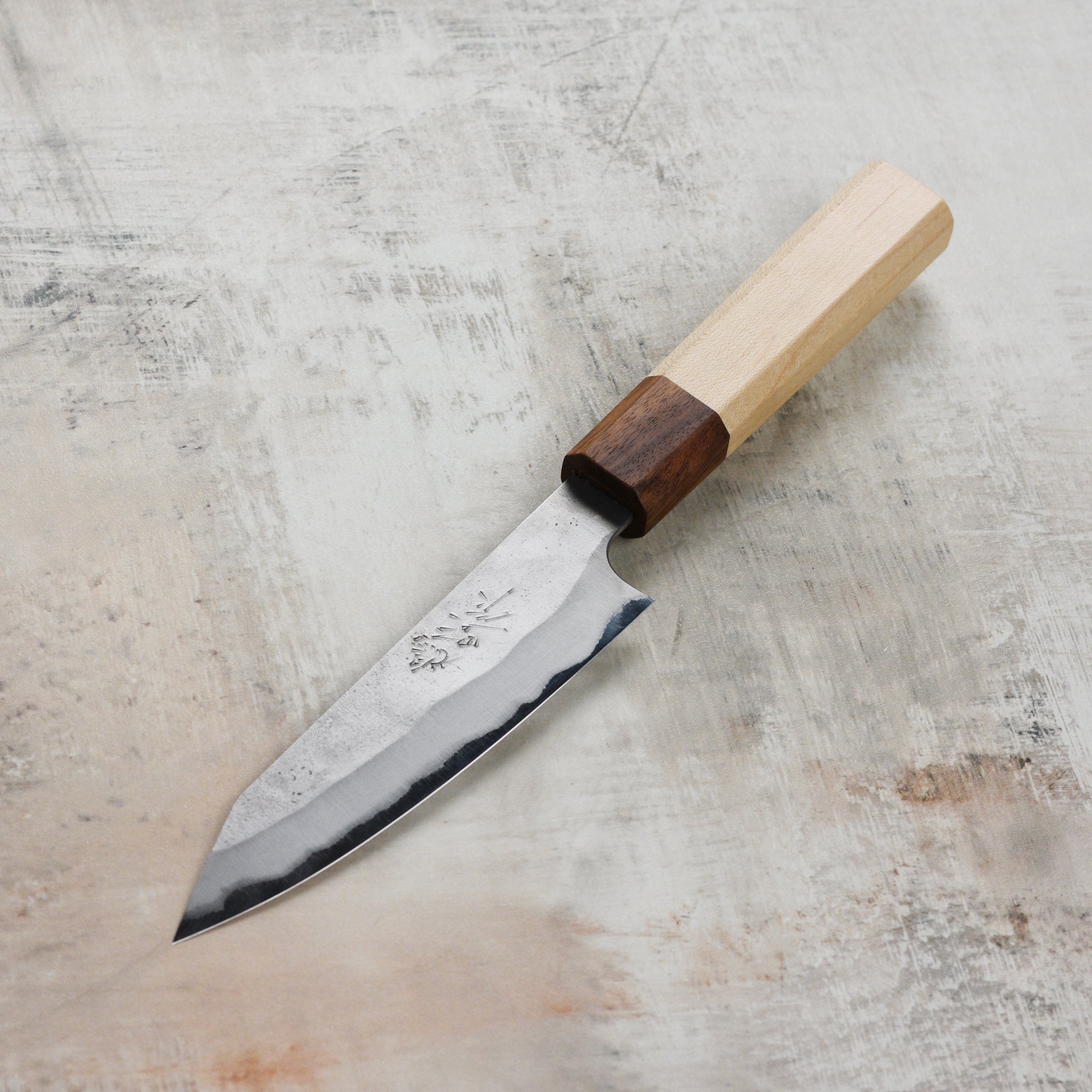 Hatono 5.3" Kiritsuke Petty Japanese Utility Knife, White #1 Carbon ...