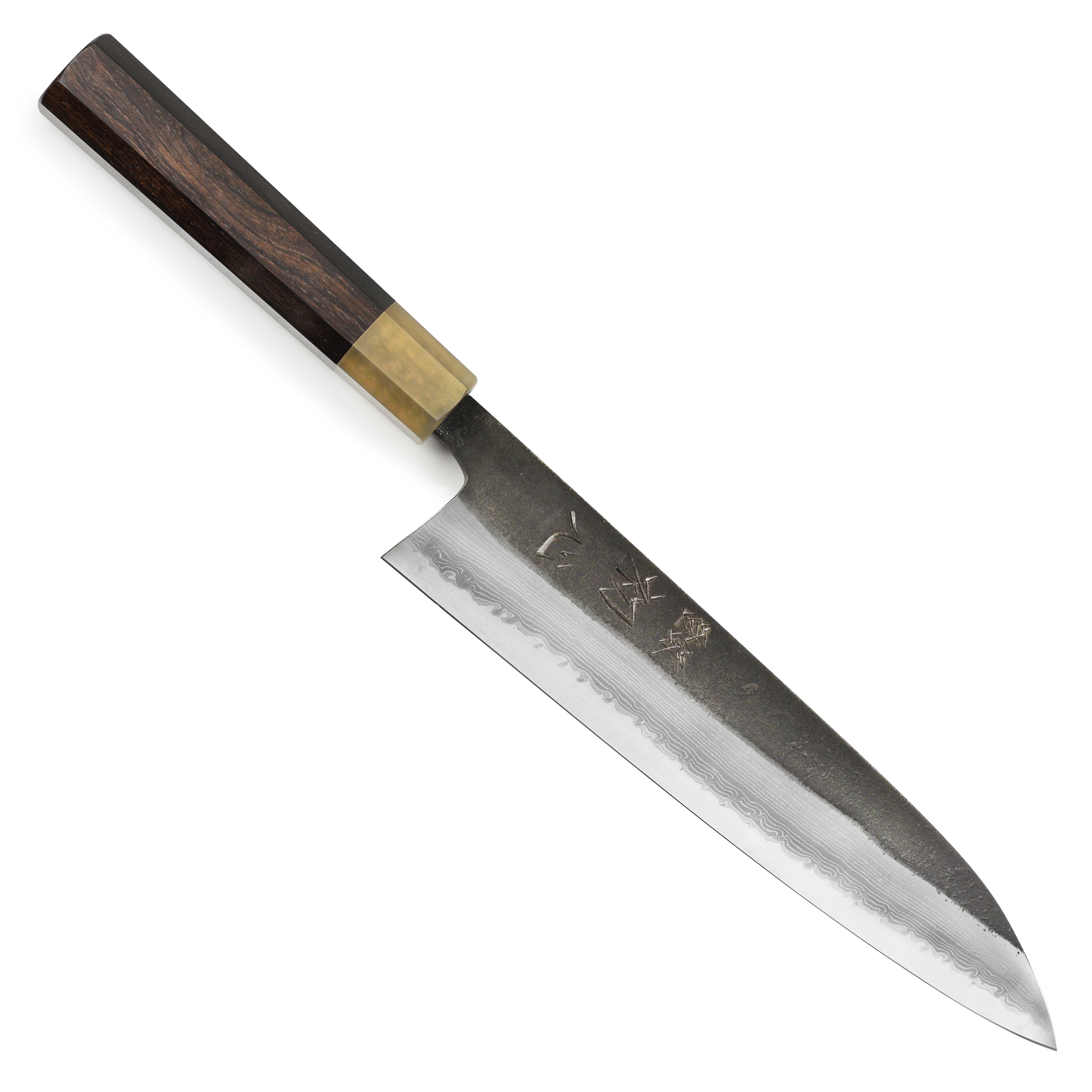 Aogami Super Gyuto Hand-Forged by Nihei | Hatsukokoro Shinkiro Series ...