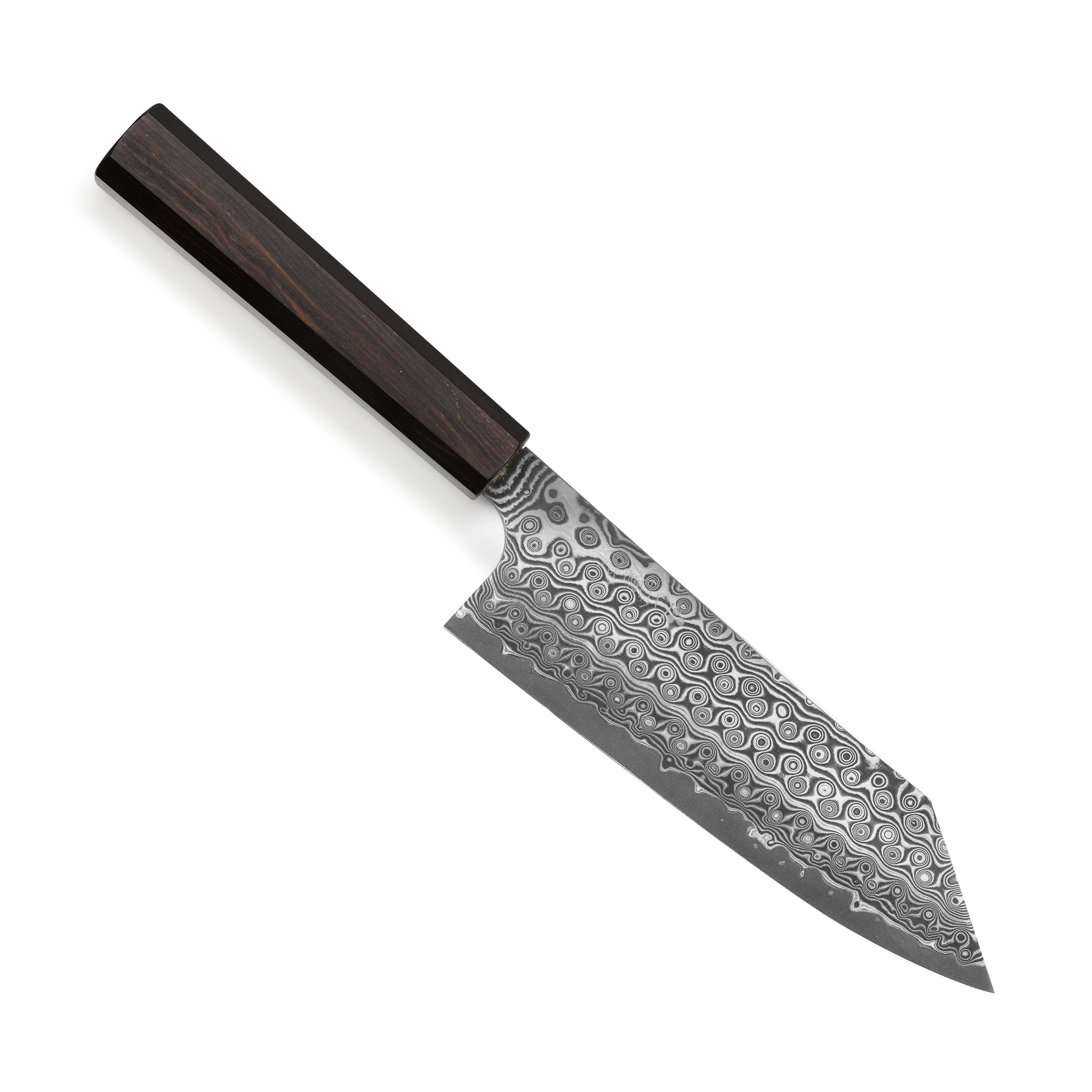 Nigara Anmon SG2 Damascus Bunka, Blade Length: 7" (180mm) - Hand-Forged ...