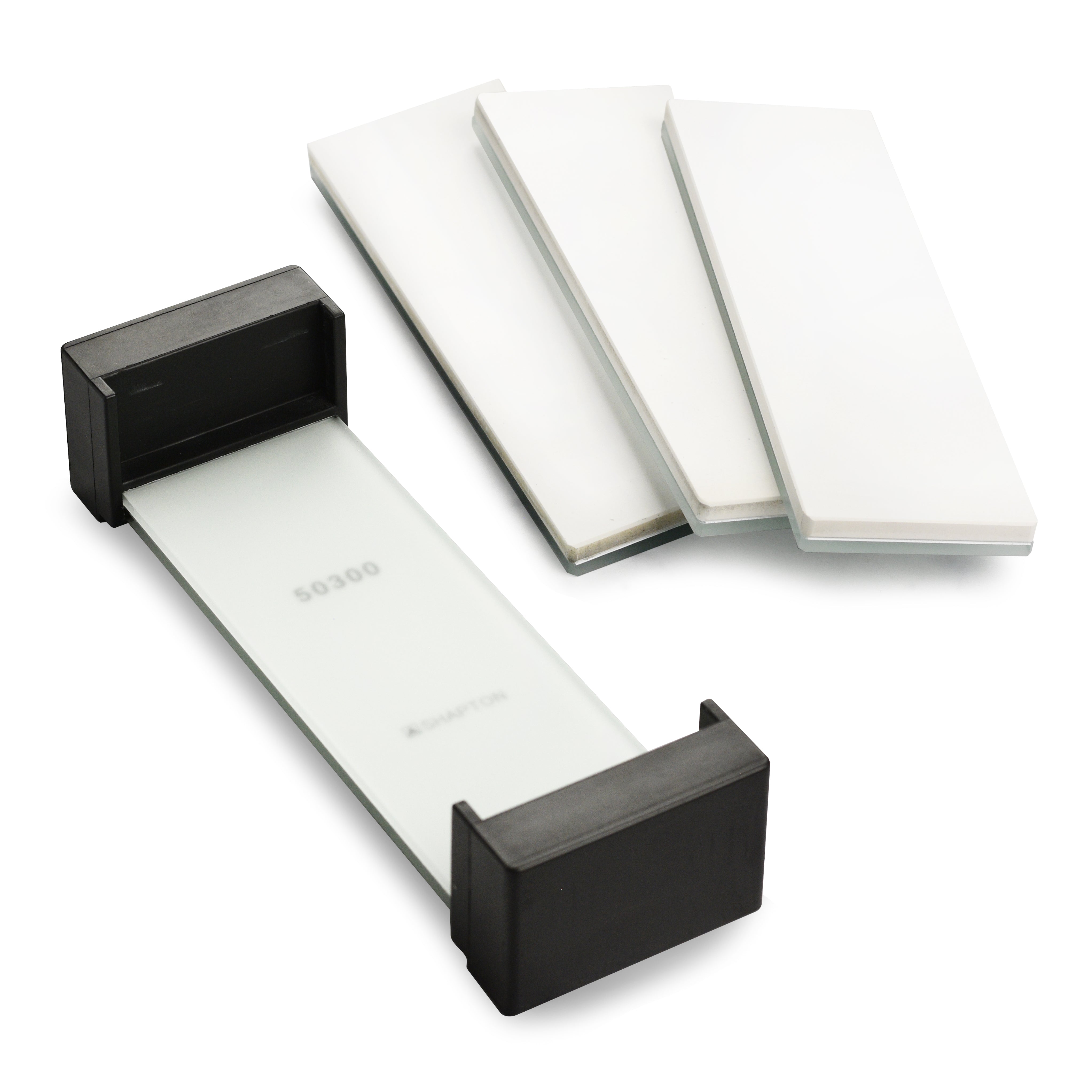 Shapton Glass Stone Set, Field Holder - 3 Piece Japanese Water Stones ...