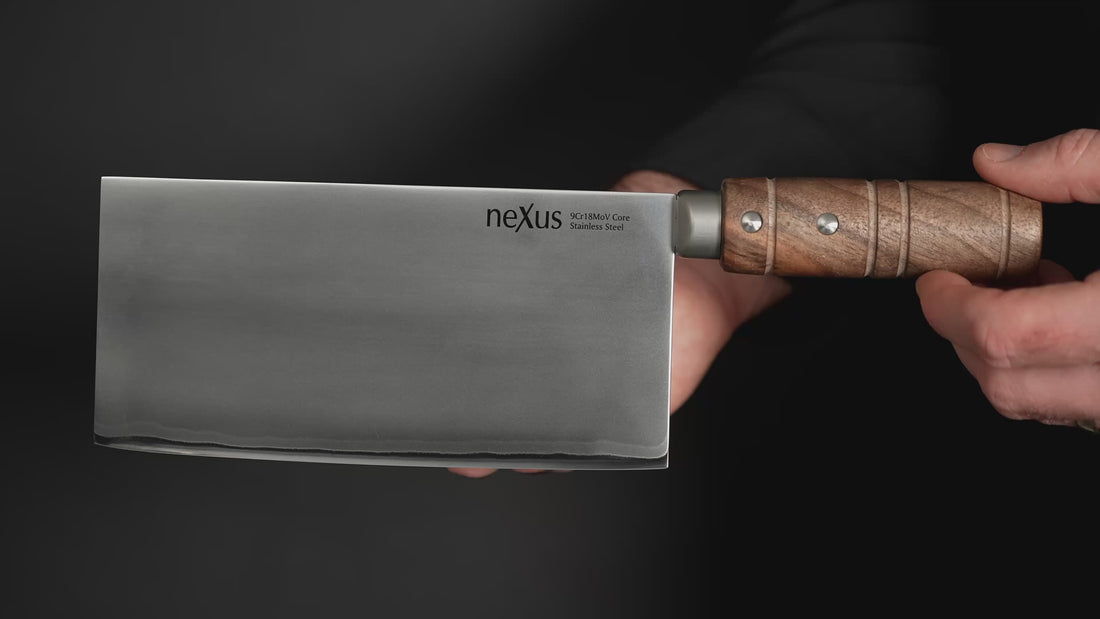 Nexus 7" Chinese Vegetable Cleaver with Sheath – Cutlery and More
