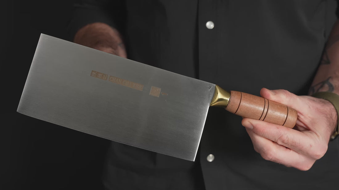 CCK Stainless Chinese Cleaver 210mm, Chan Chi Kee KF1911 Small Slicer ...