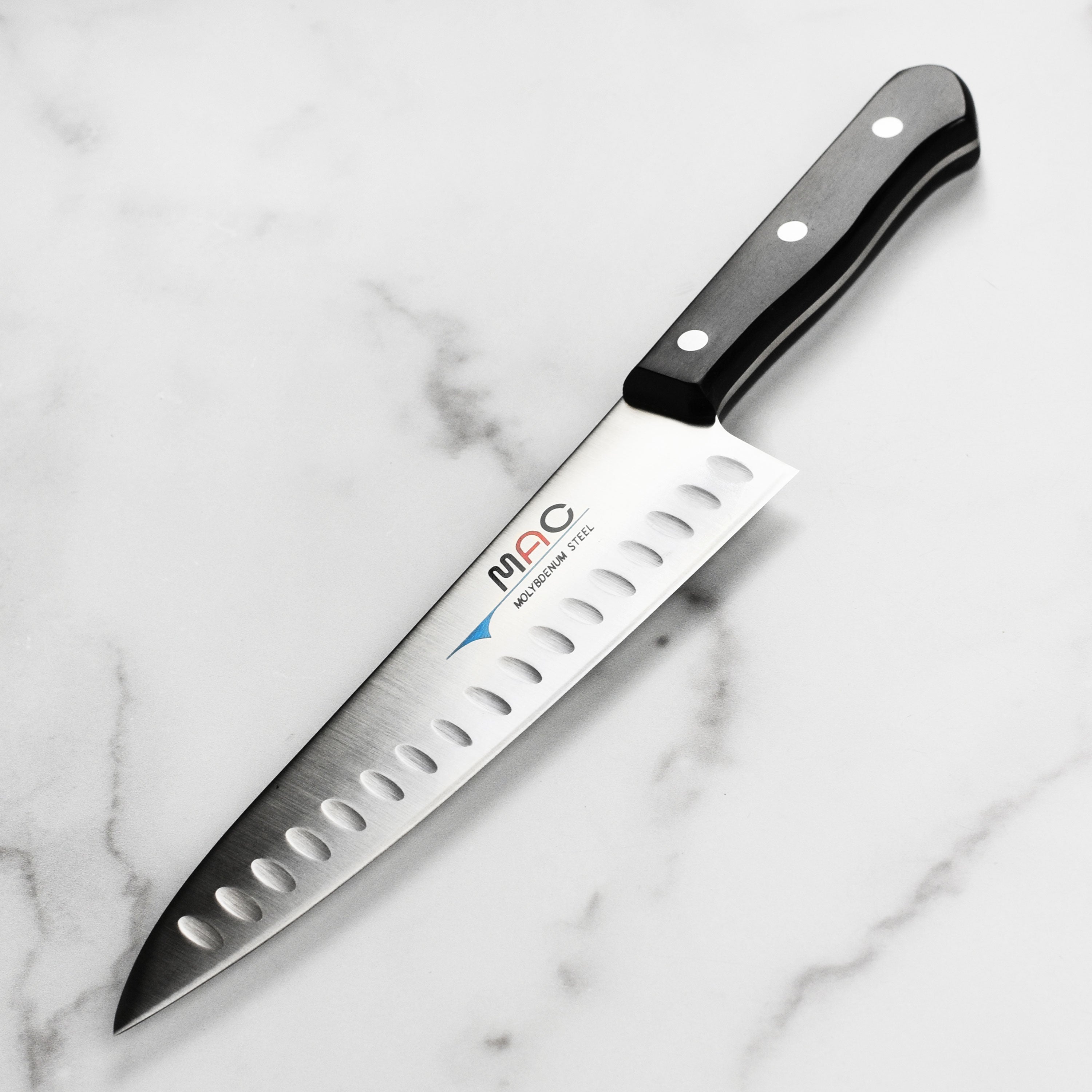 MAC Chef's Knife - 8" Hollow Edge – Cutlery and More