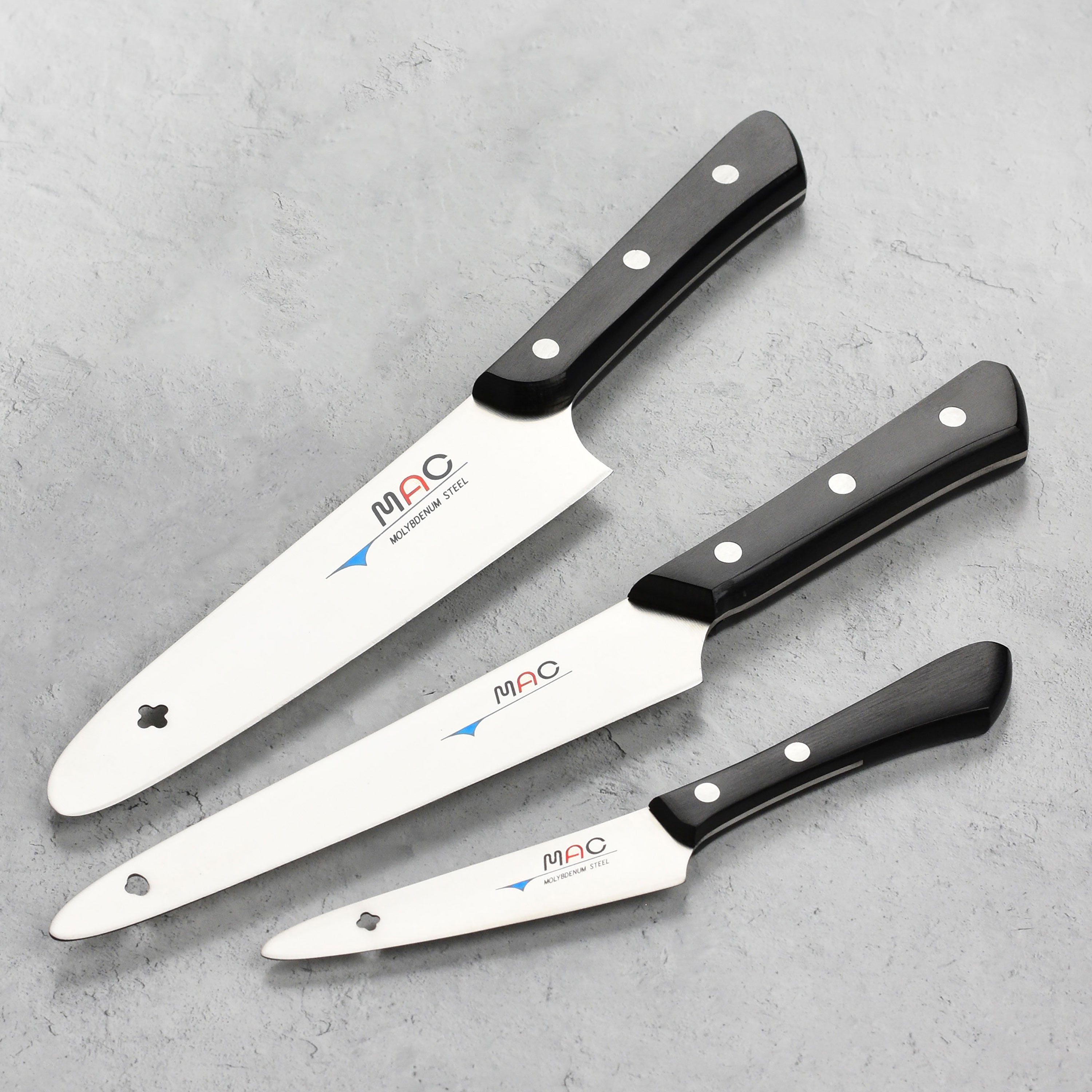 MAC Original Knife Set - 3 Piece – Cutlery and More