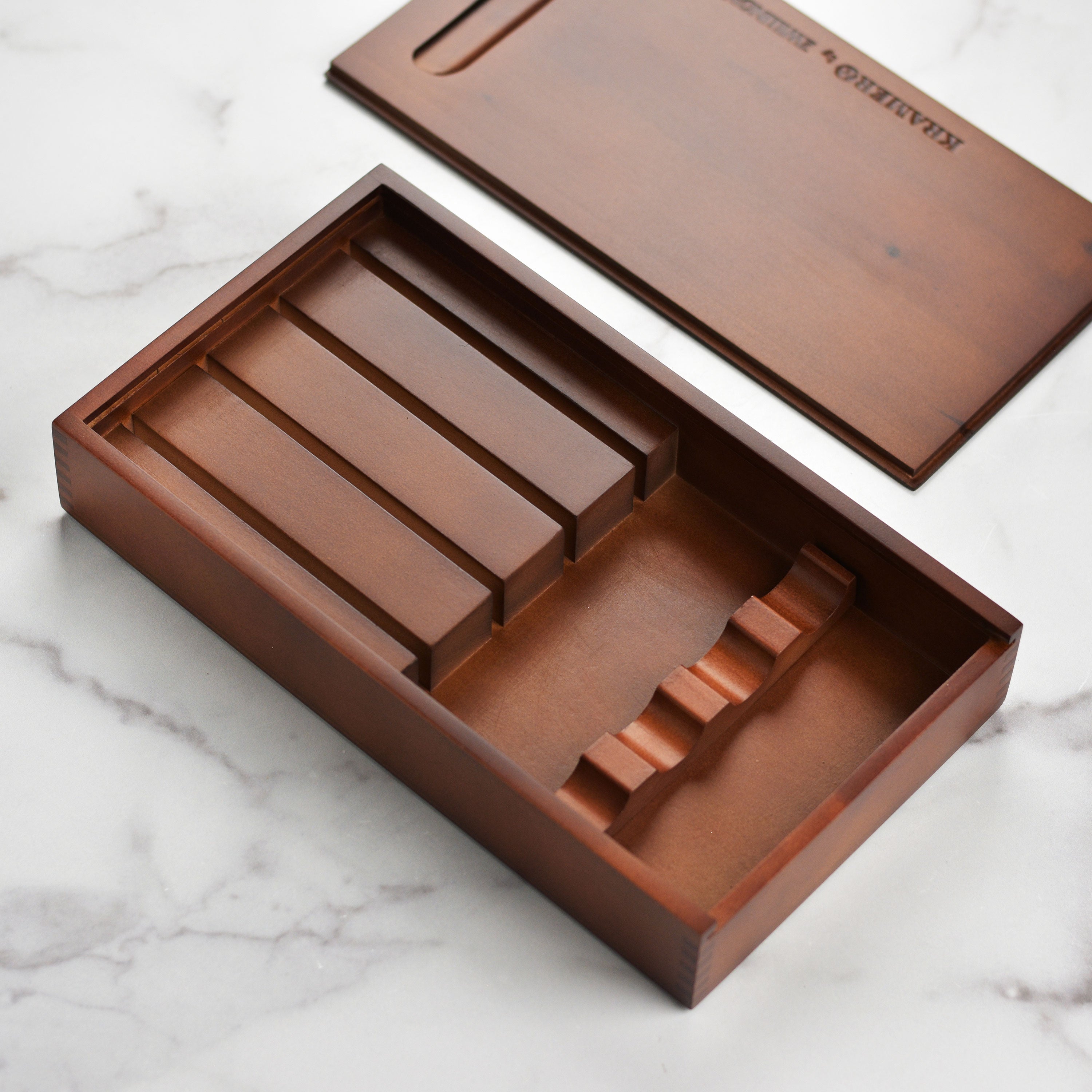 Bob Kramer Wood Steak Knife Storage Box - 4 Slot – Cutlery and More