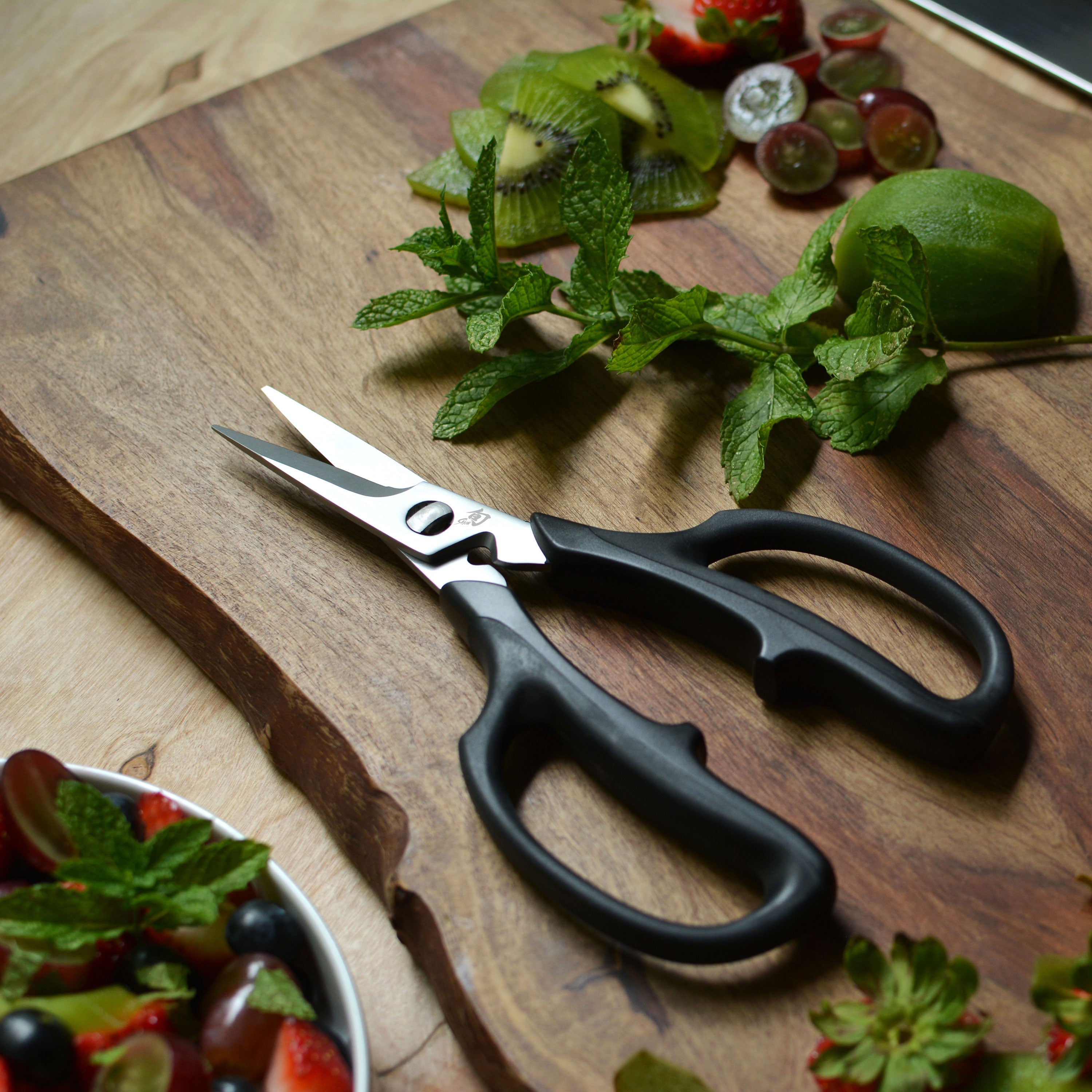 Shun Kitchen Shears & Herb Scissors Set – Cutlery and More