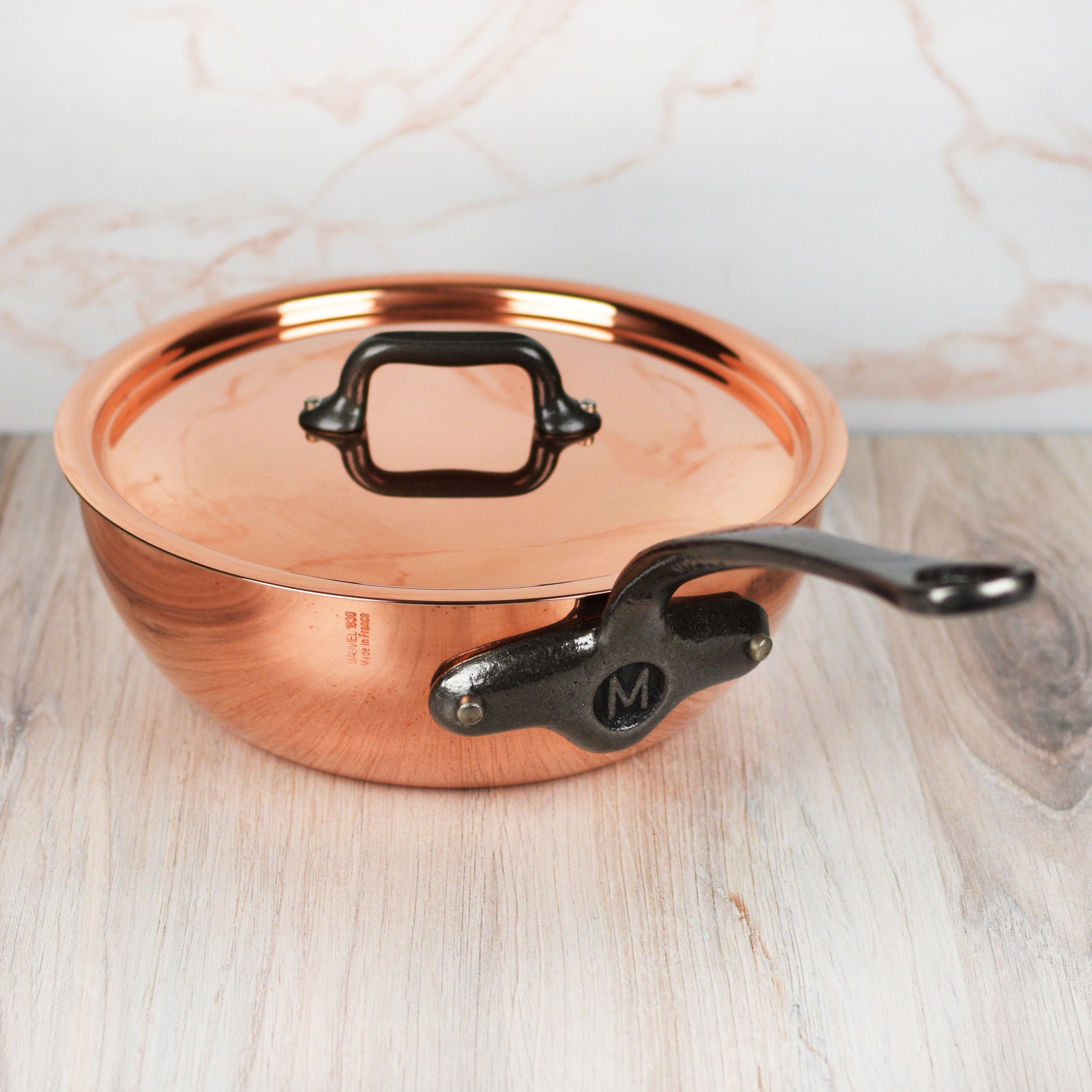 Mauviel M200Ci Copper Saucier - 2.1-quart – Cutlery and More