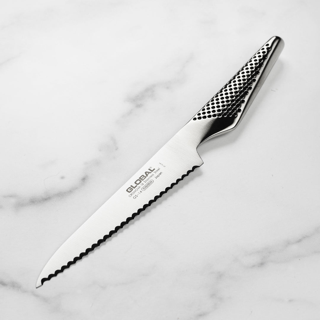 Global Bread & Serrated Utility Knives – Cutlery and More