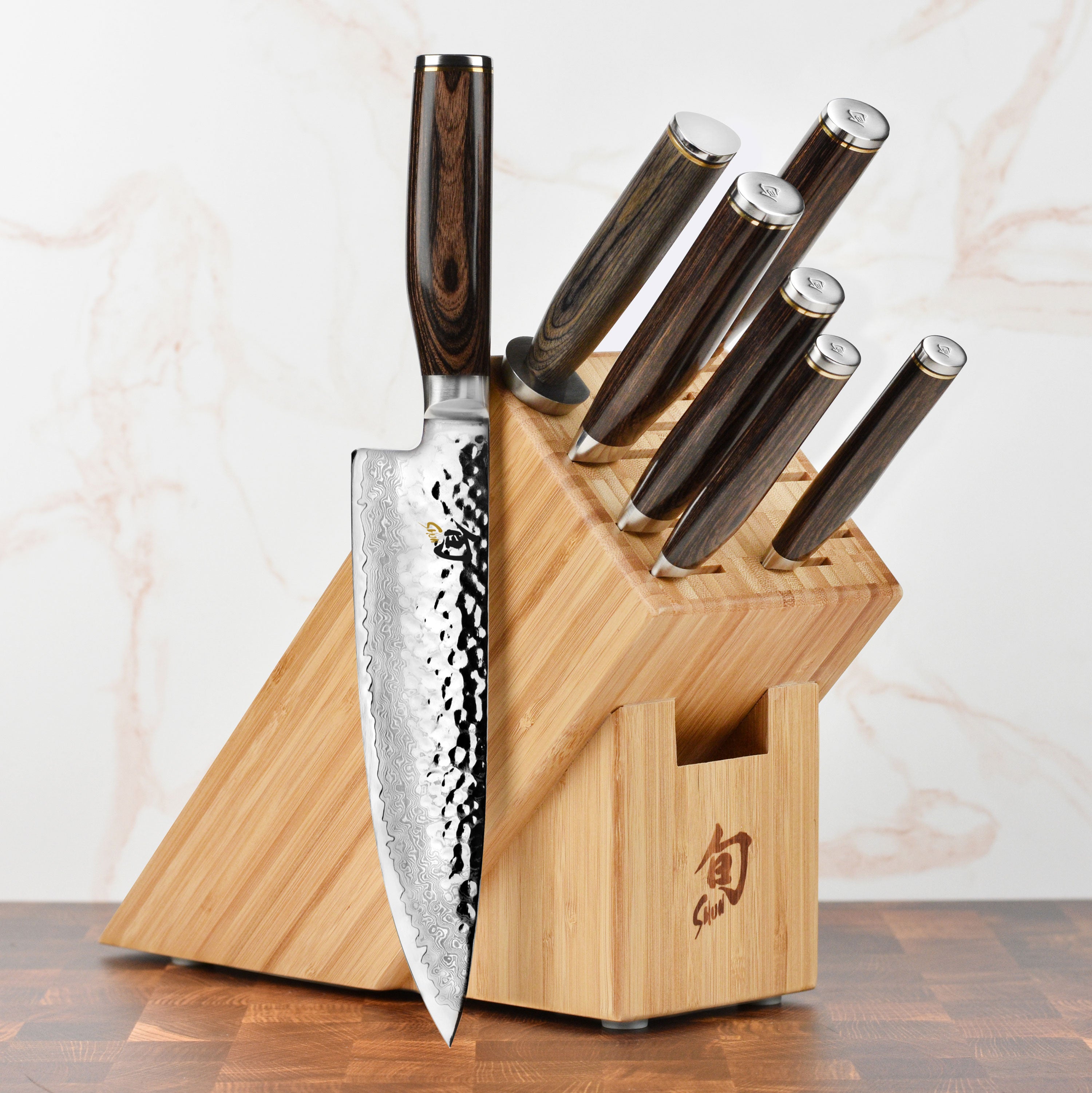 Shun Premier Knife Block Set - 8 Piece – Cutlery and More
