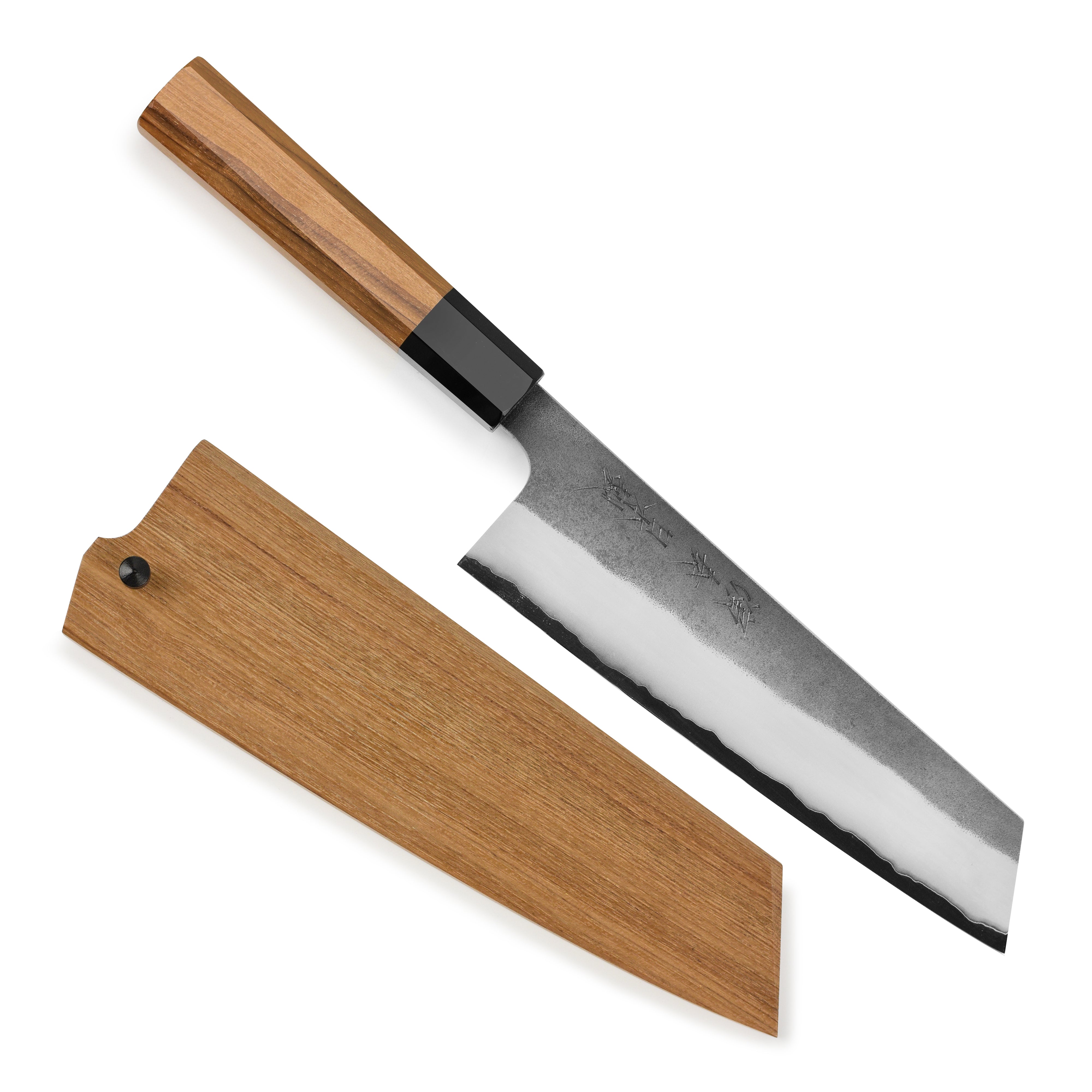 Enso Hand-Forged Bunka - 7" Aogami Super Blue Carbon Steel Knives ...