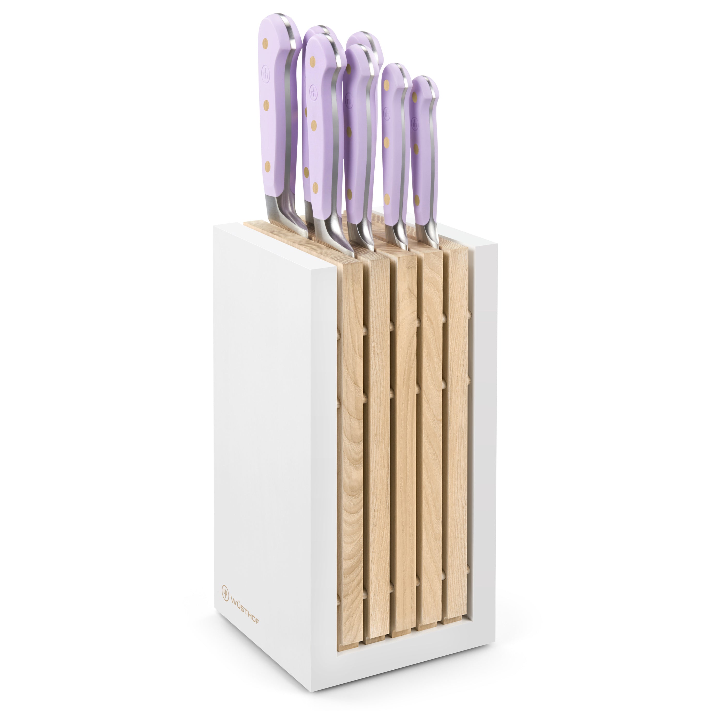 Wusthof Classic Knife Block Set - 8 Piece Purple Yam – Cutlery and More